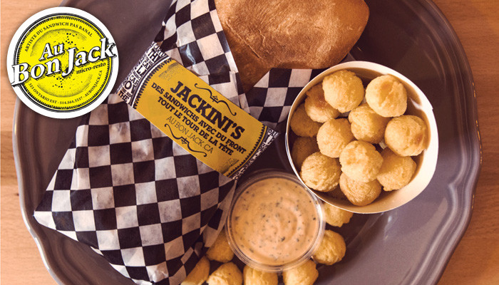 Coupon Rabais: 15$ pour 30$ de Jackinis décadents, salades et boissons