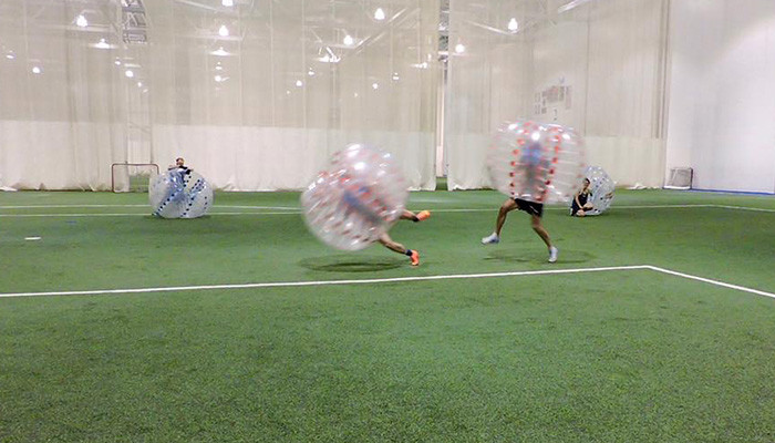 Coupon Rabais: 189$ pour 2h de soccer bulle avec équipement pour 10 à ...